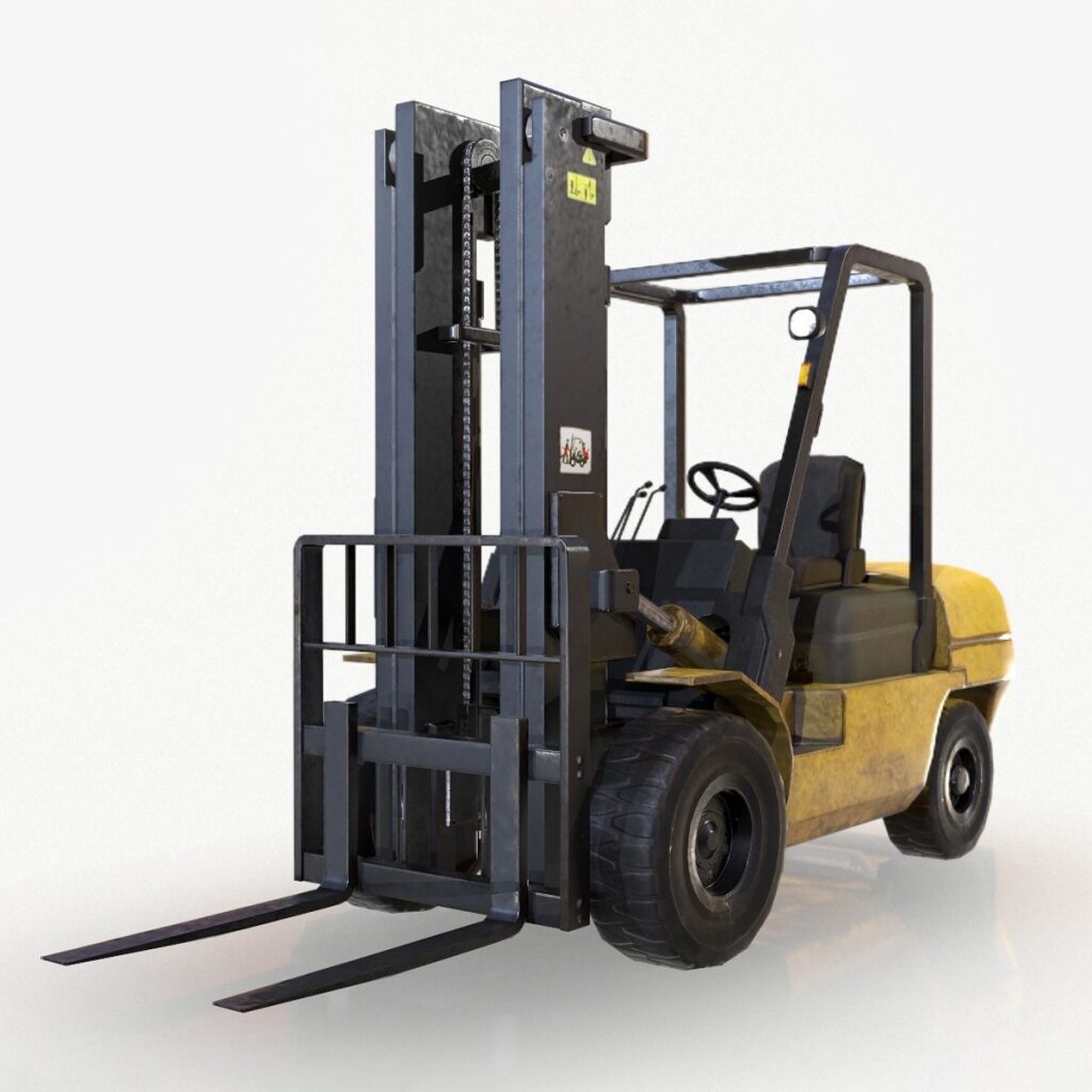 HEAVY MACHINERY: Forklift